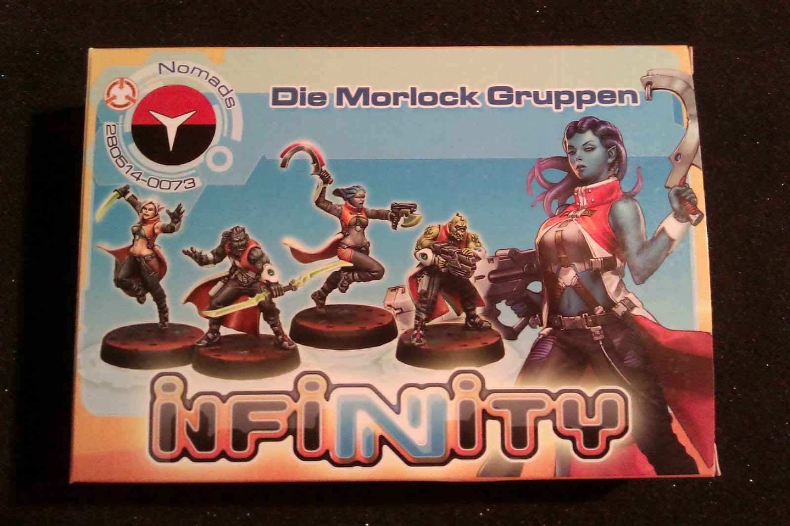 Unpacking - Nomads Die Morlock Gruppen Box