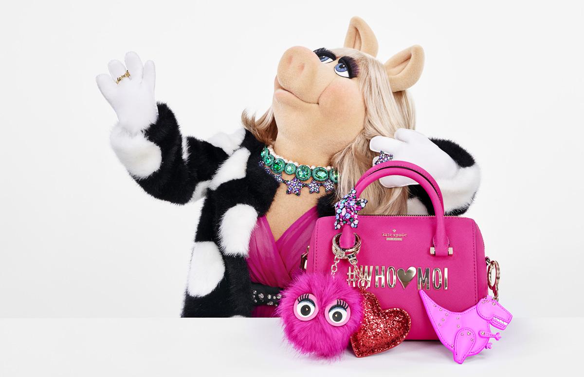Muppet Stuff: Miss Piggy and Kate Spade Team Up for Holiday Collection!