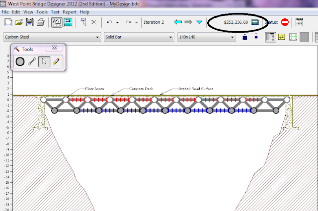 Aplikasi Sipil Desain Jembatan West Point Bridge Designer 2012 ~ Afief ...