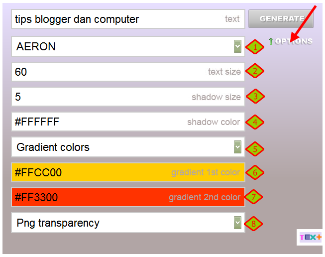 membuat tulisan logo header online keren - ZOOM UNIK::UNIK DAN UNIK