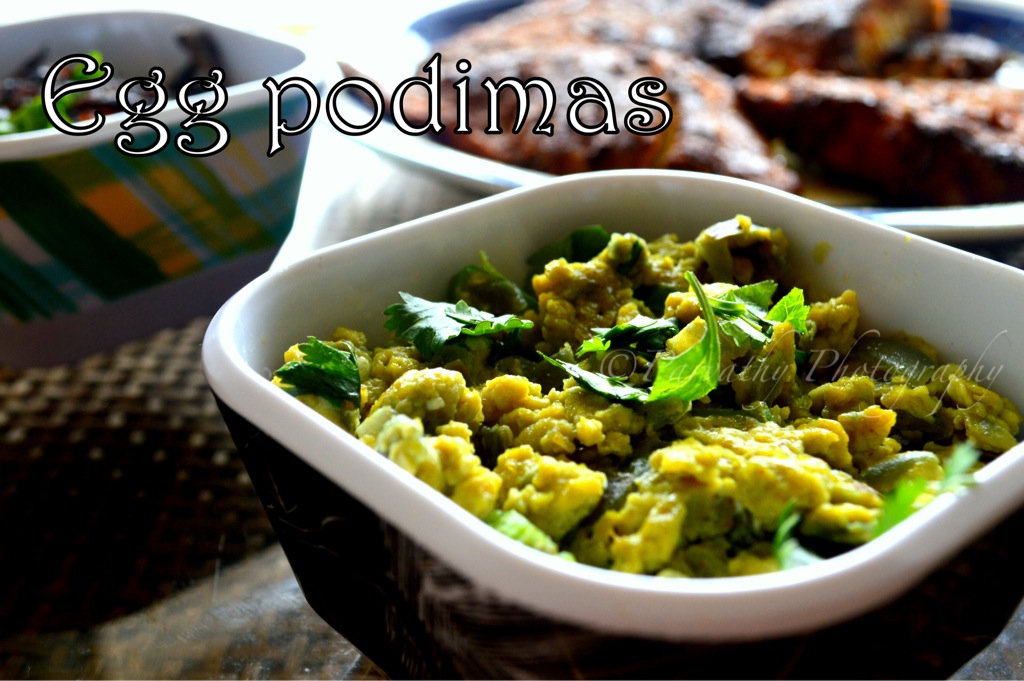 Paru's Kitchen: Egg Podimas - Muttai Podimas