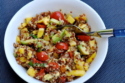 LE BONHEUR EST SANS GLUTEN : Recette sans gluten: salade de quinoa et ...