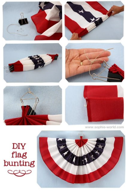 Be Different...Act Normal: DIY Patriotic Bunting