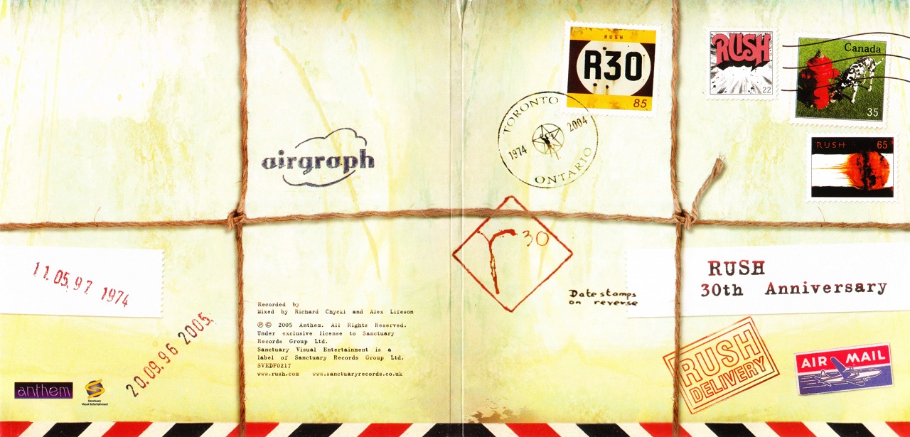 On The Road Again: Rush "R30: 30th Anniversary World Tour"