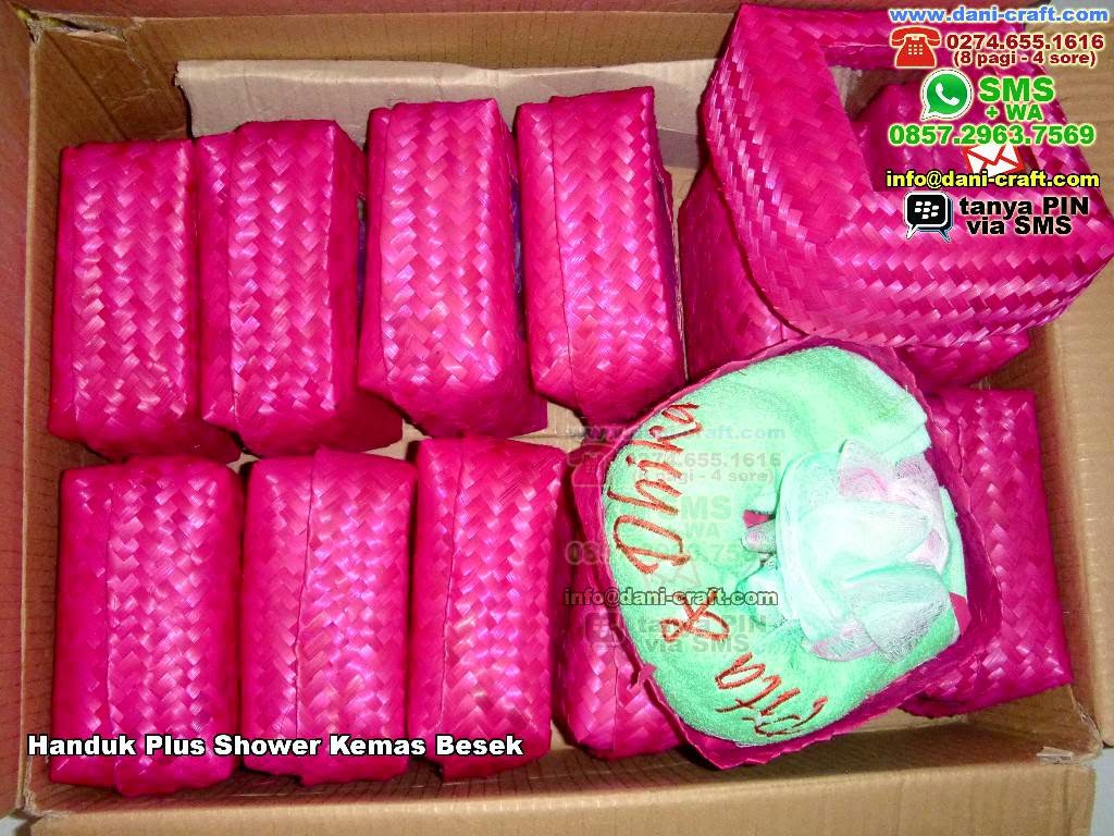 Souvenir Handuk Bordir - Souvenir Pernikahan Unik Bermanfaat Harga Murah