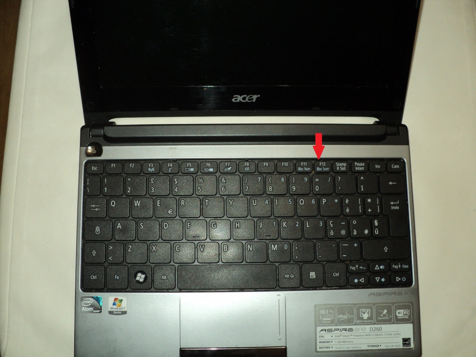 Computer solutions: How to access Acer Aspire One D260 hard disk