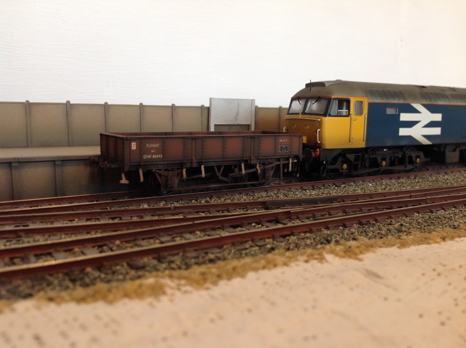 Choppers Railway: Watergate Halt: GWR tunny wagon at Charlton