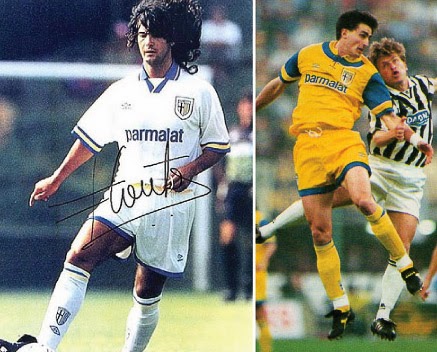 Football teams shirt and kits fan: Font Parma 1994-95