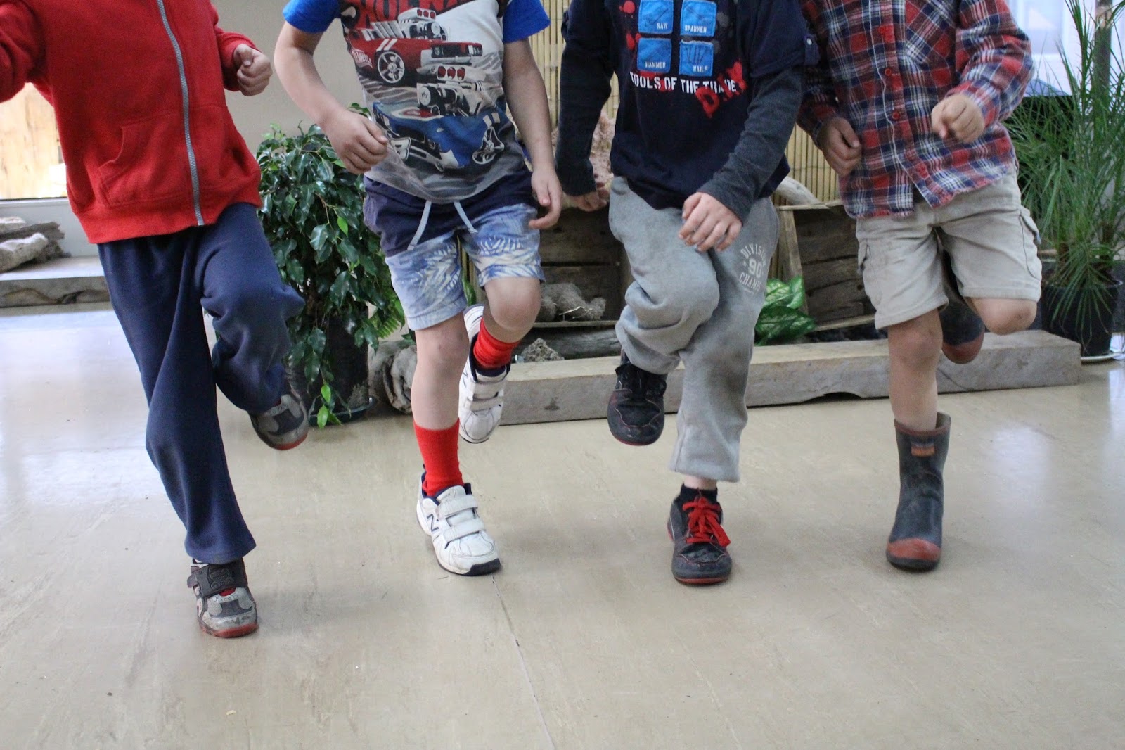 Bream Bay Kindergarten: What does hopping look like?