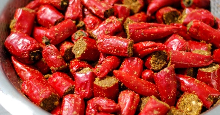 How to make Fresh Red Chilli Pickle.