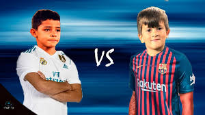 CR7.COM: Thiago Messi vs Cristiano Ronaldo Jr 2018 The Future
