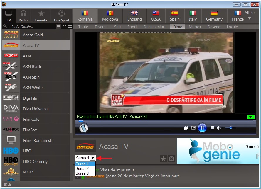 Urmareste TV online cu My Web TV. ~ SimpluIT