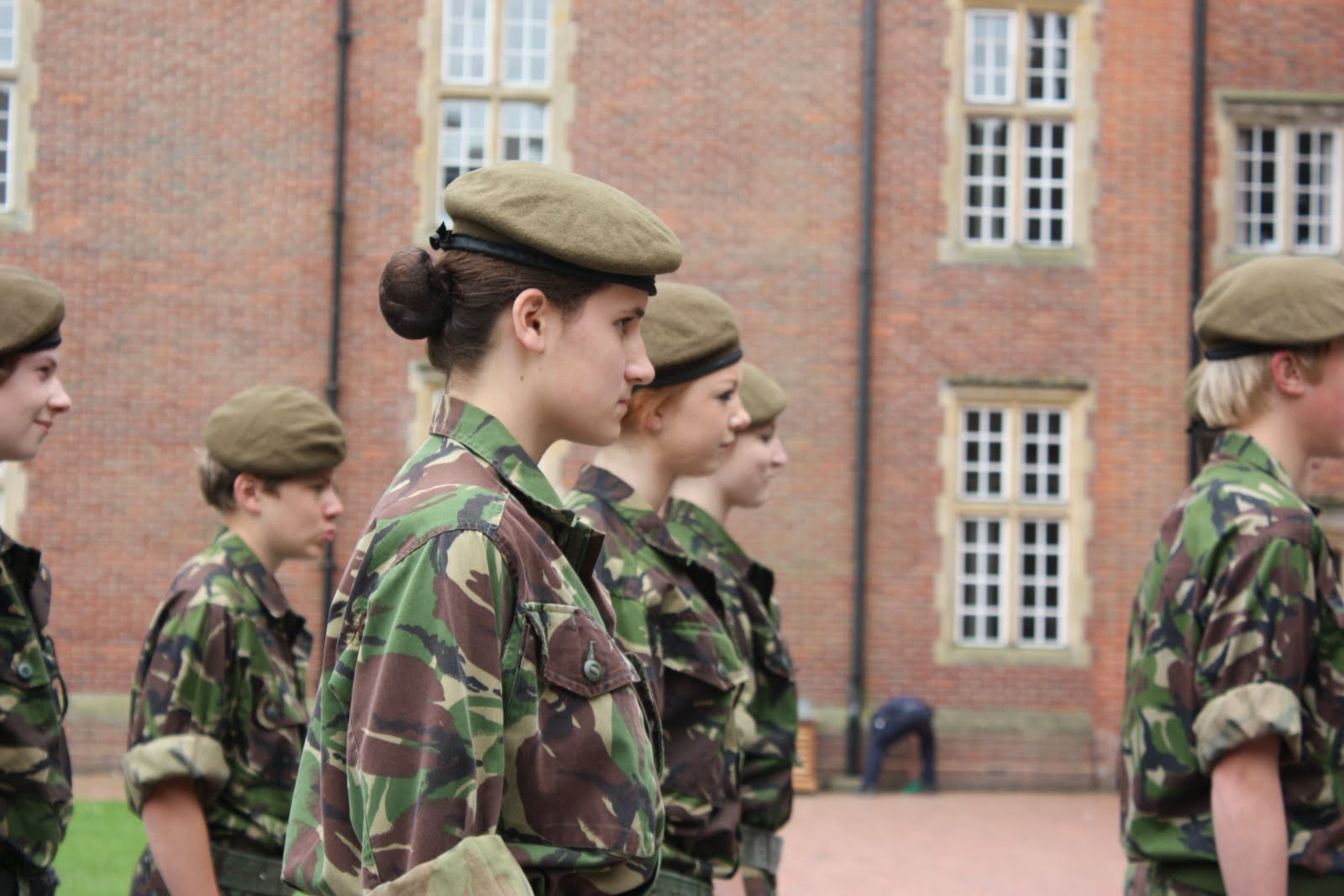 Aberdeen House Blog, Ardingly College: Aberdeen Girls in CCF Parade