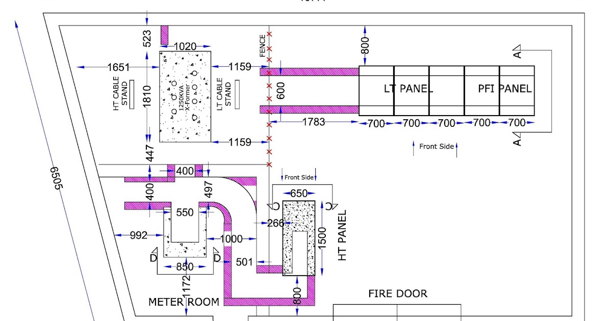 header A Standard 11KV/0.4KV Indoor Substation Layout According to BNBC ...