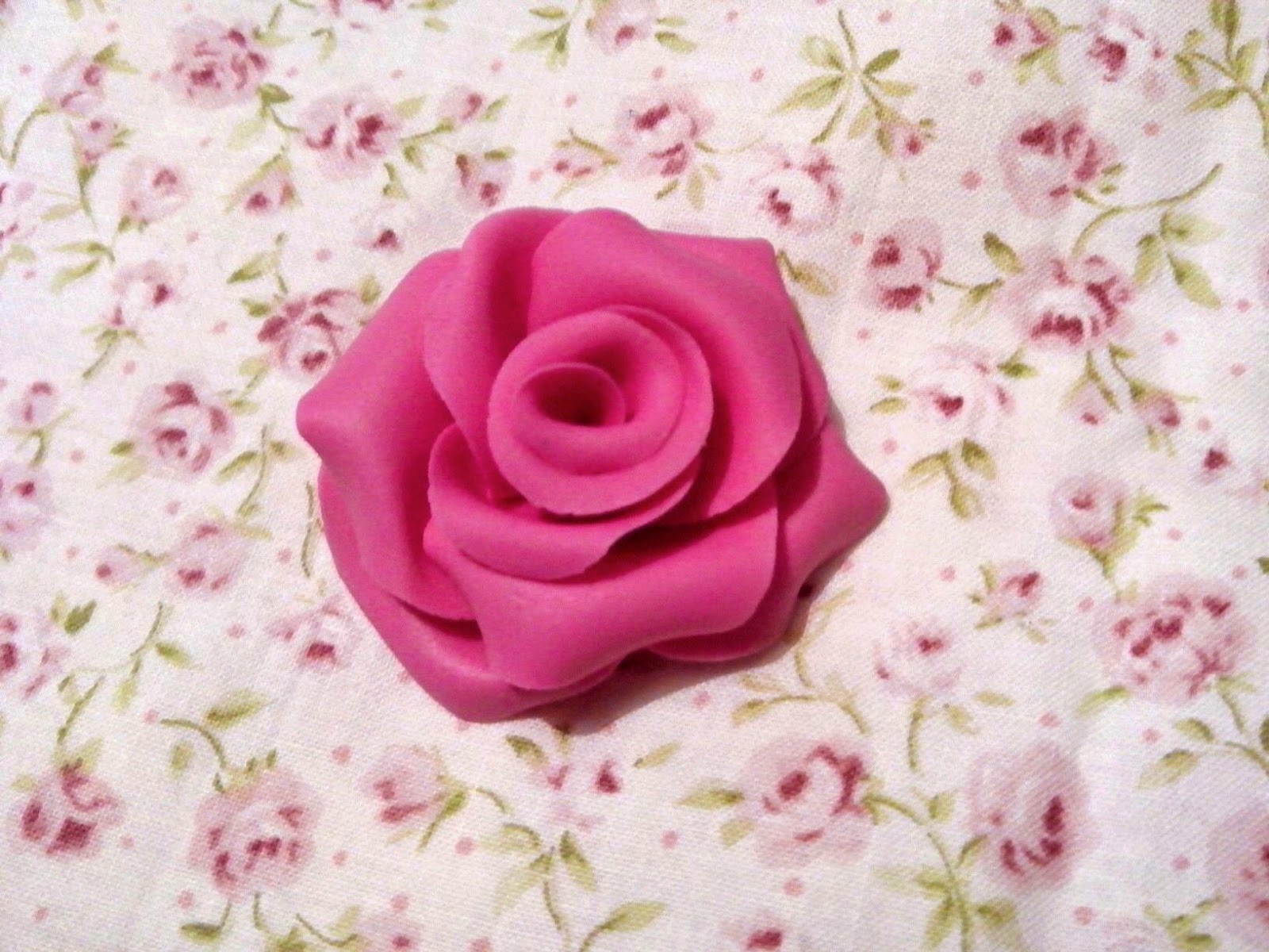 Blog Repostería y Pastelería México : Hagamos una rosa de fondant