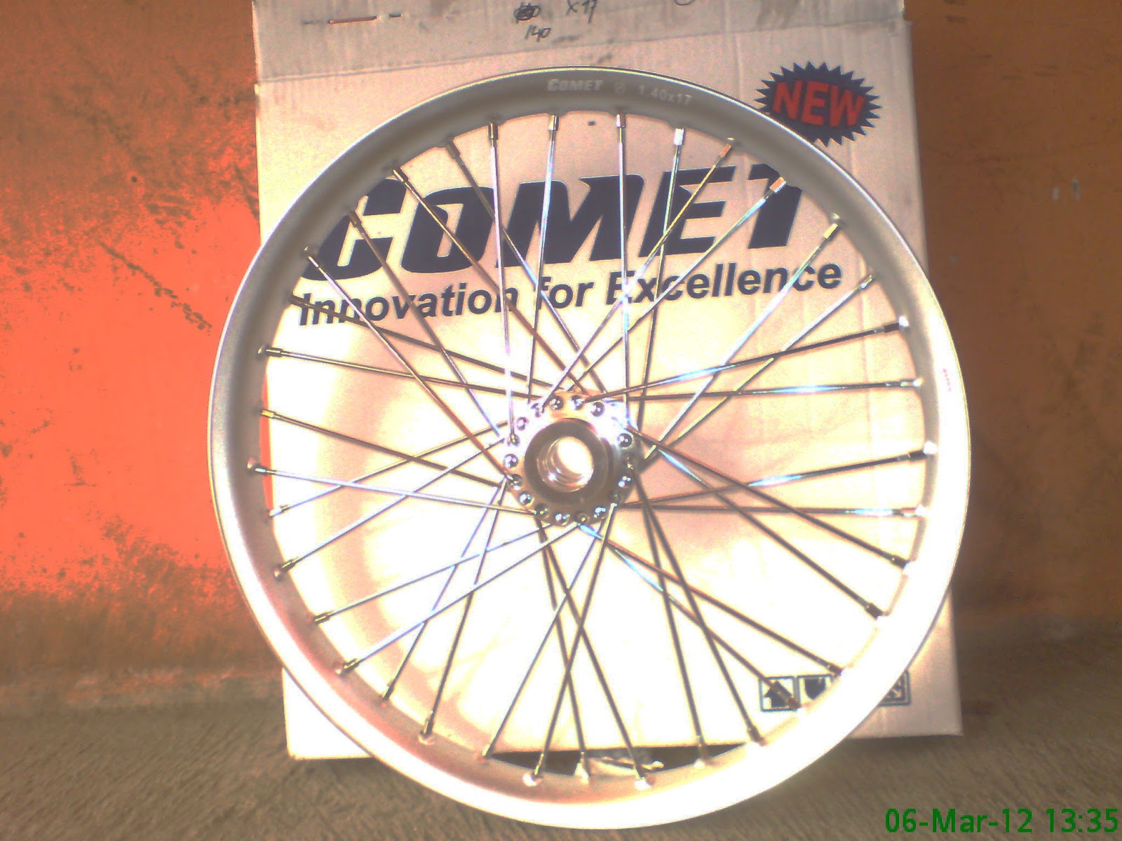 Velg Comet Silver dengan Tromol Trusty untuk FU | Velg Motor Murah