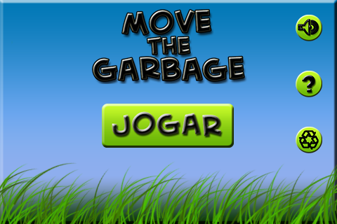 MOVE THE GARBAGE - Game: Tela inicial do Jogo