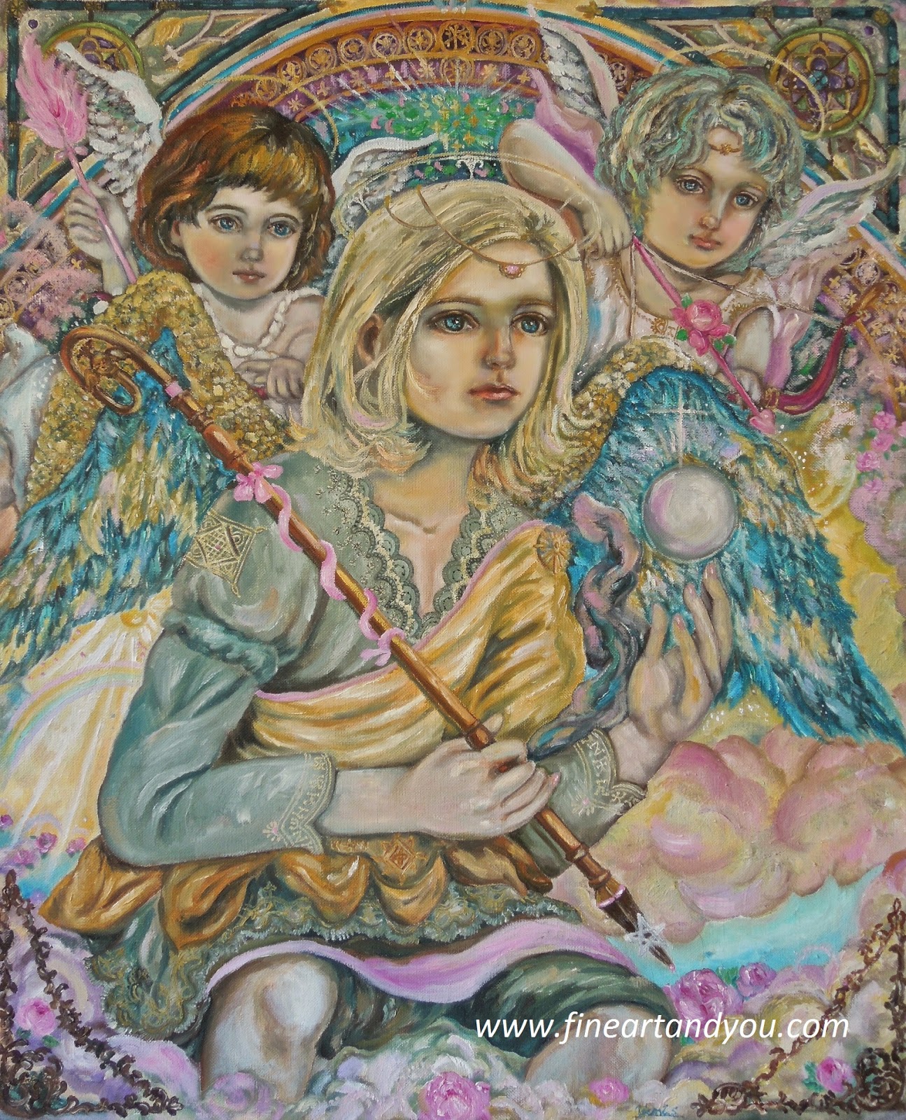 30 Incredible and Amazing Angel Paintings by Japanese Artist Yumi Sugai