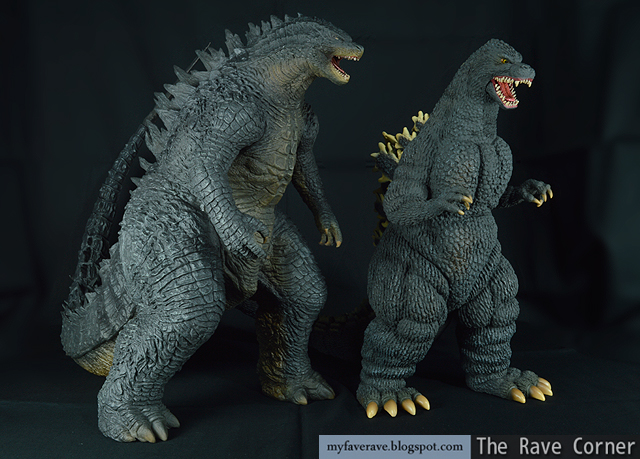The Rave Corner: X-Plus Toho 30cm Series Godzilla 2014 Review