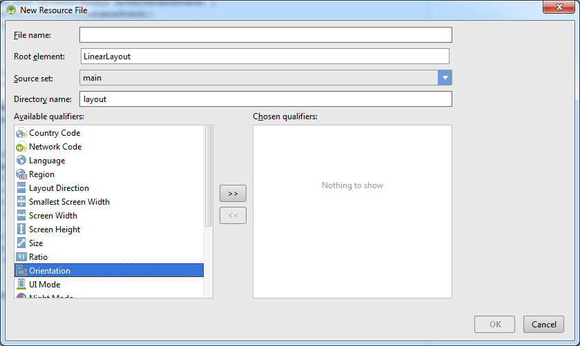 The Rubic Resolution & Resolving: Manage Layout for Different Screen Orientation in Android