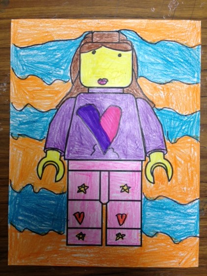 Festus Elementary Choice Art: Design a Lego Minifigure!-extra art