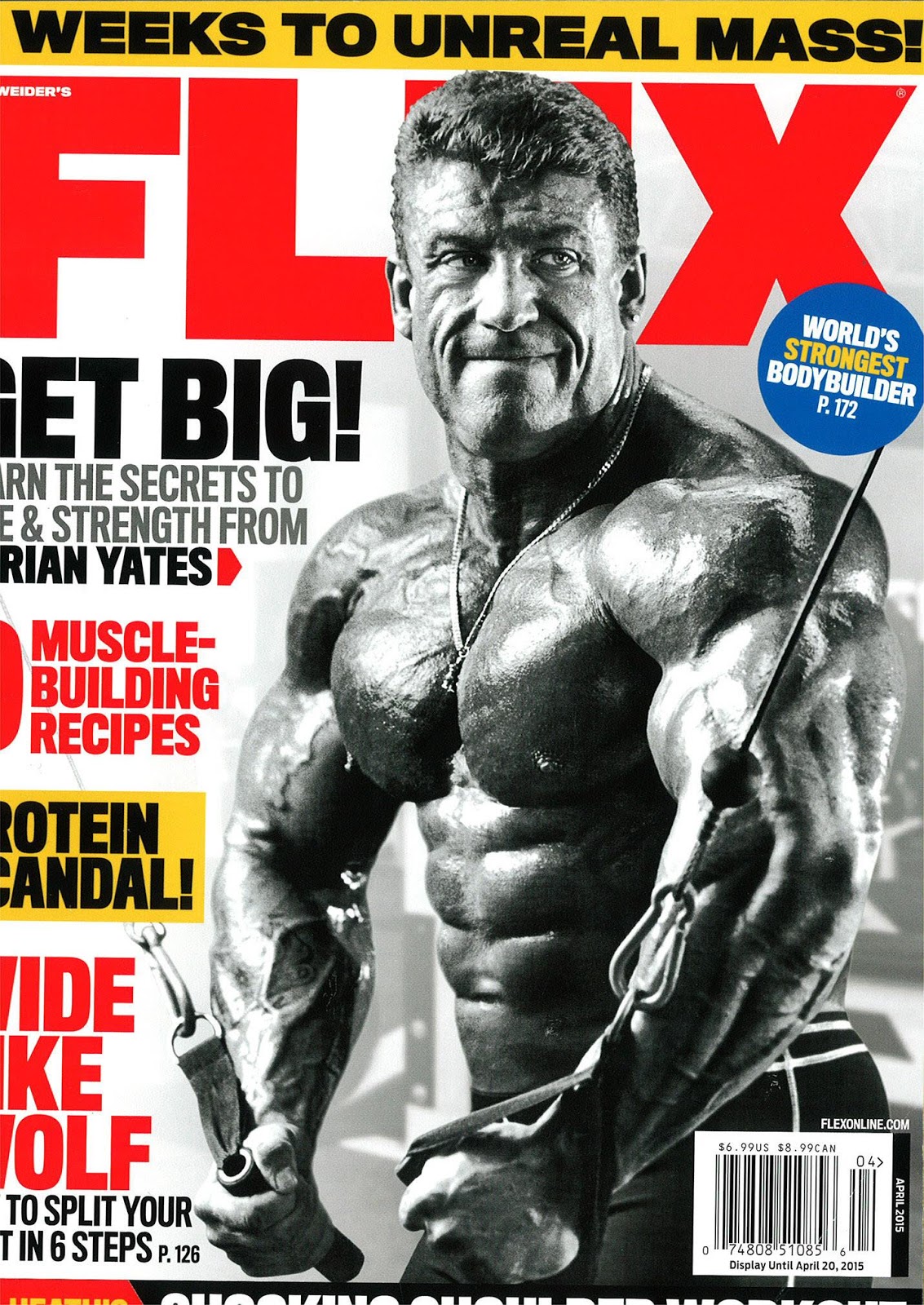 Flex Magazine Covers on Pinterest | Phil Heath, Jay Cutler and Dorian Yates