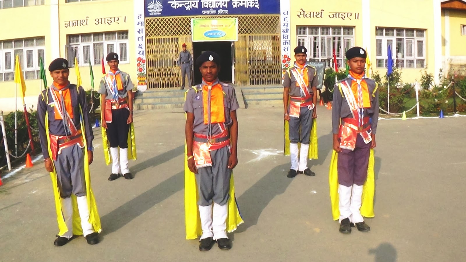 KVS Jammu Region BS&G Activities: Colour Party Receives Guests