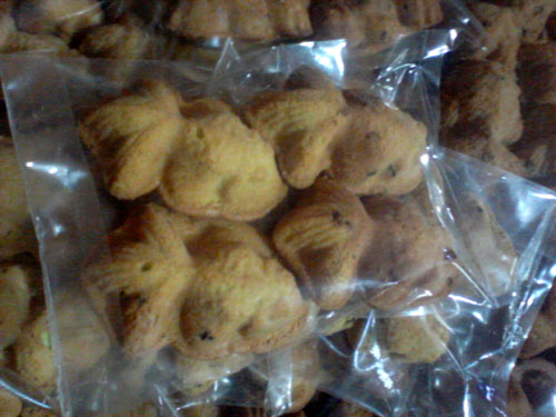 Kuih Raya 2018: Bahulu Ikan Coklat Rice