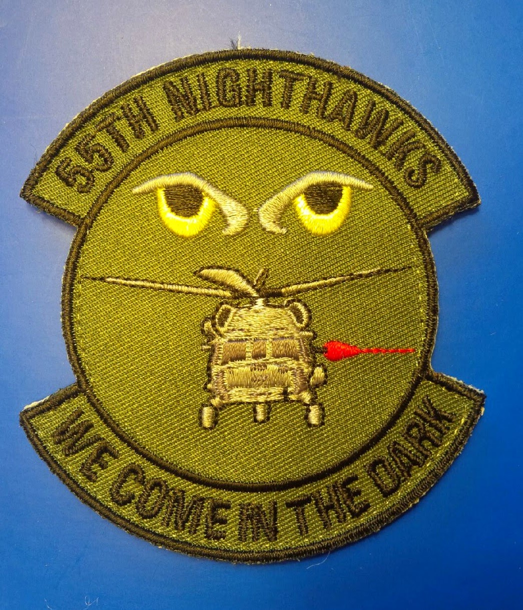 THE USAF RESCUE COLLECTION: USAF 55th RQS / Nighthawks Patch