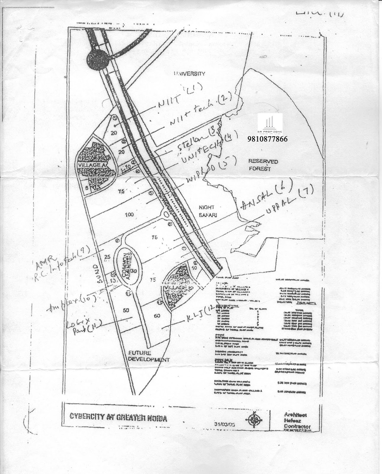 Cyber City Greater Noida Layout Plan HD Map