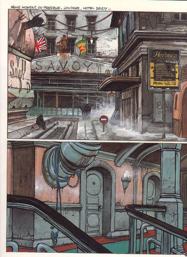 UN UNIVERSO DE VIÑETAS: 1980- LA TRILOGÍA NIKOPOL - Enki Bilal