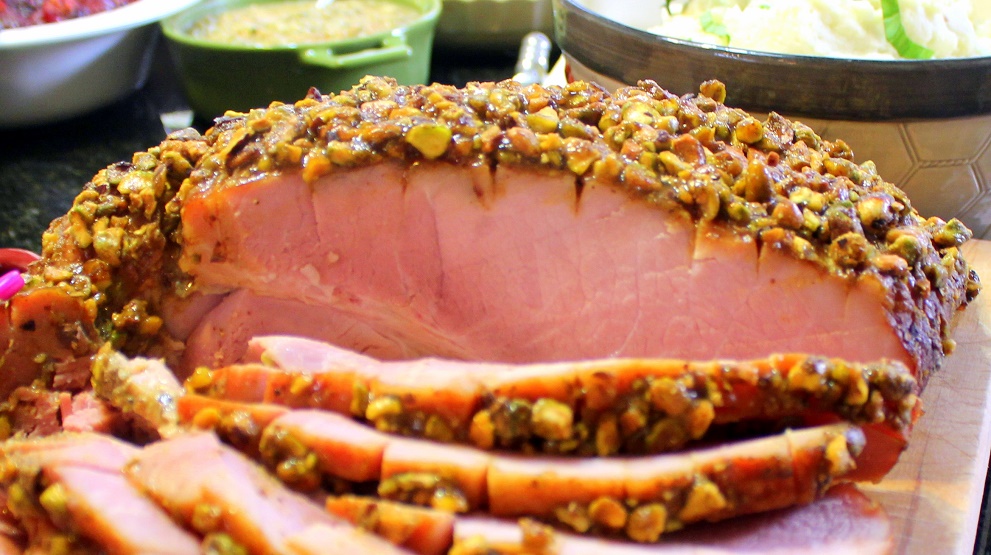 52 Ways to Cook: Holiday Ham - Bourbon Pistachio Crusted - 52 Holiday ...