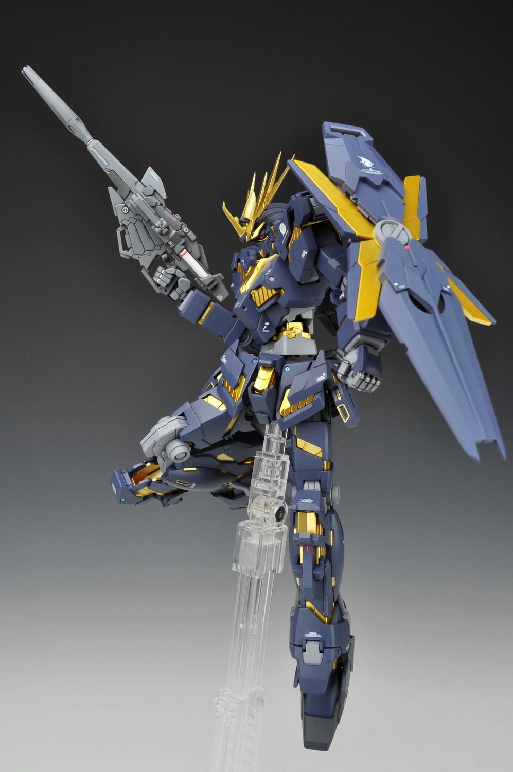 GUNDAM GUY: HG 1/144 Unicorn Gundam 02 Banshee [Destroy Mode] - Painted ...