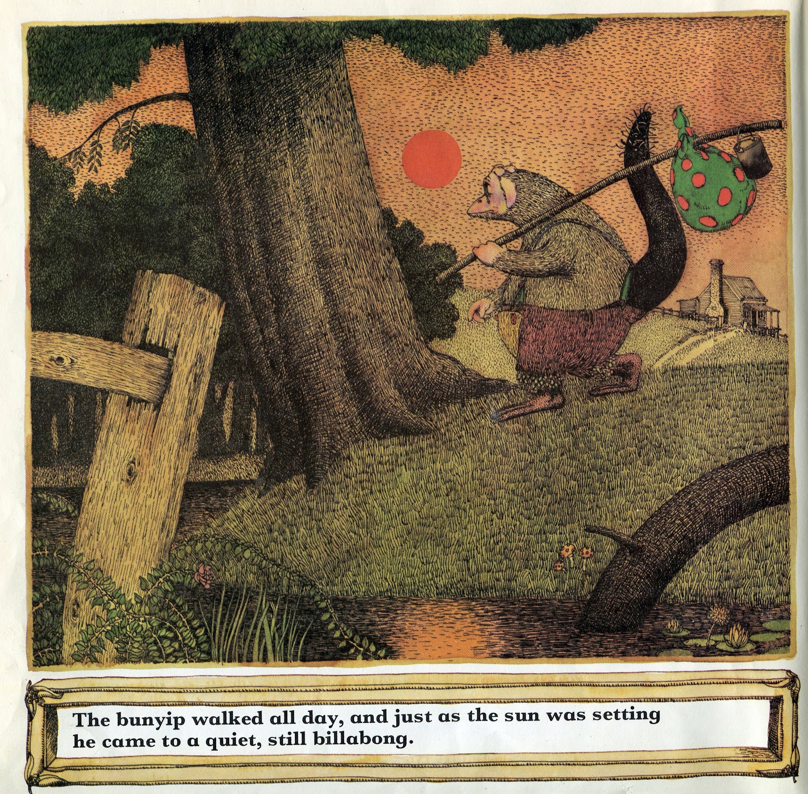 We read it like this: The Bunyip of Berkeley's Creek: 'What am I? What ...