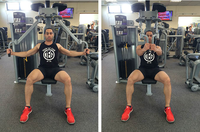 Chest Fly Machine Egzersizi - Fitness Vücut Geliştirme Kilo Alma Kilo ...