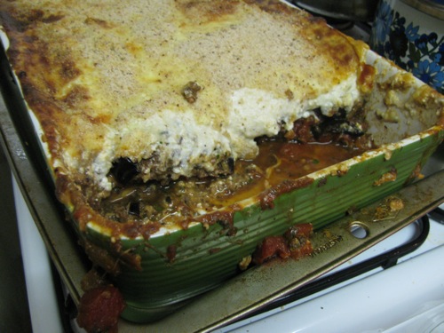 Green Gourmet Giraffe: CC Vegetarian Moussaka