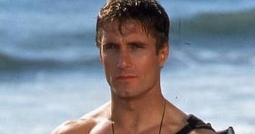 Hunksinswimsuits: Antony Hamilton in blue speedos at the beach