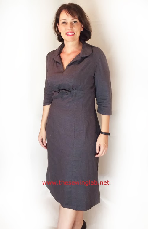 The Sewing Lab: Butterick 5813 - A Dress For the Office from 1956