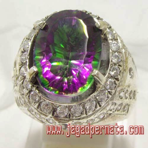 Batu Permata Mystic Quartz-Kecubung Pelangi -Jual Batu Permata Hobi Permata