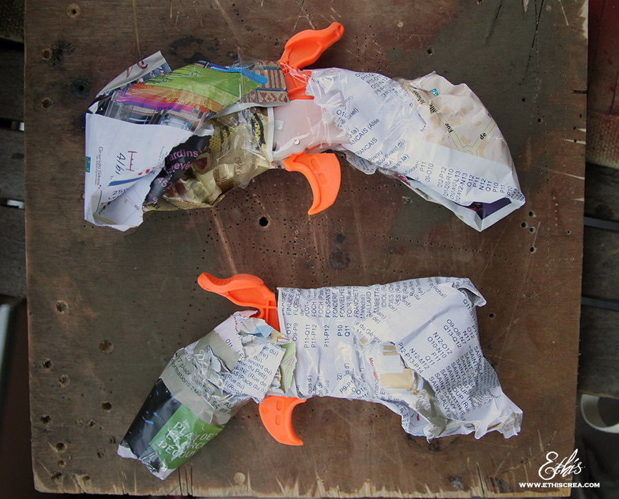 Nerf Hammershot diesel / Steampunk custom | Ethis Crea