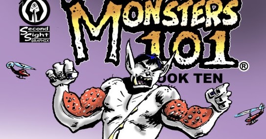 The Official Website of Cartoonist M. Rasheed: Monsters 101, Book Ten ...