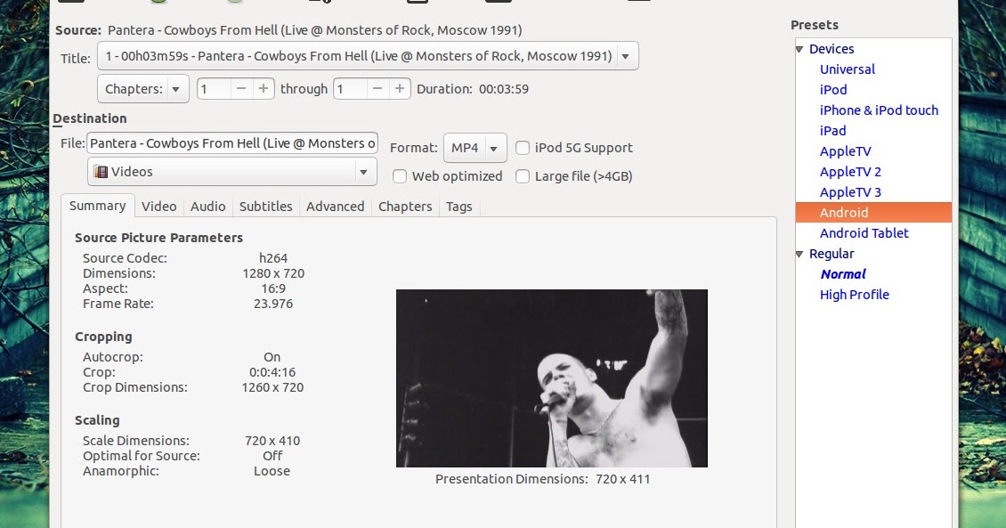 Video Transcoder `HandBrake` 0.9.9 Released With Blu-ray Subtitle ...