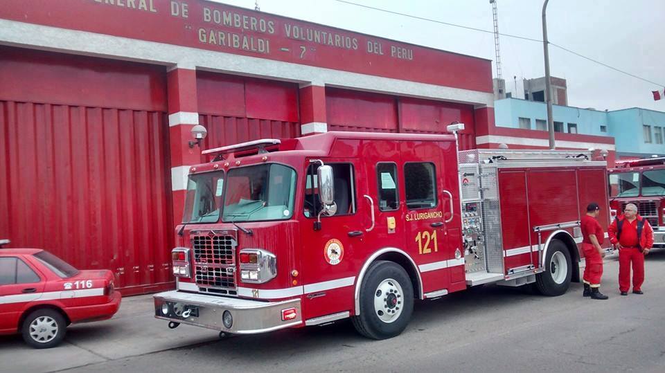 Bomberos del Peru hoy viven la renovacion mas importante de su historia ...