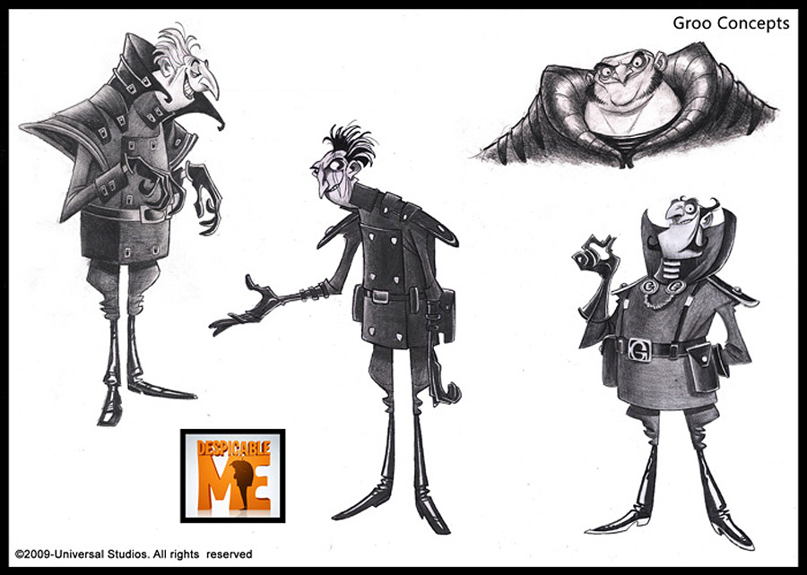 Production Drawings: Despicable Me (2010)