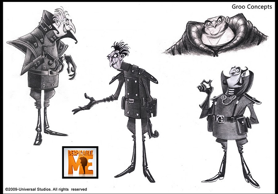 Despicable Me Drawing Characters
