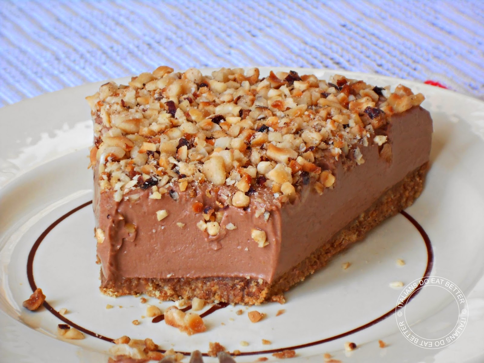 CHEESECAKE ALLA NUTELLA - ITALIANS DO EAT BETTER
