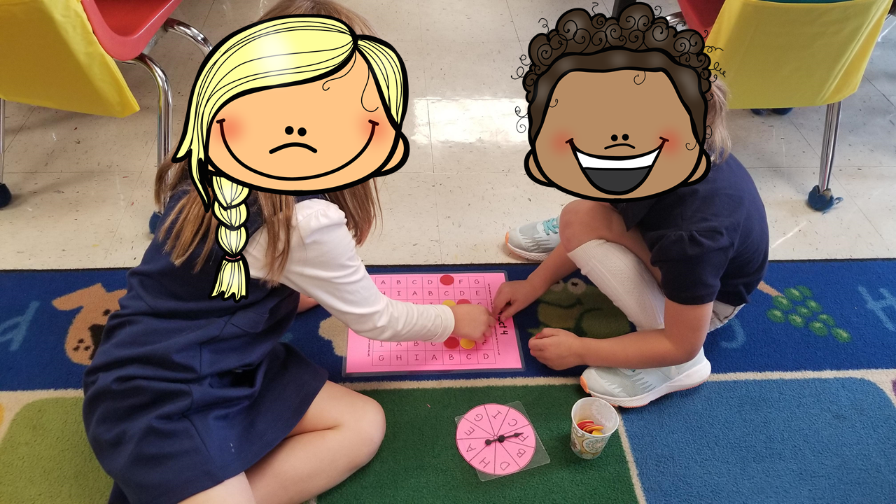 Fun Center Activity: Connect 4 Games - Kinder Witth Miss. K Literacy ...