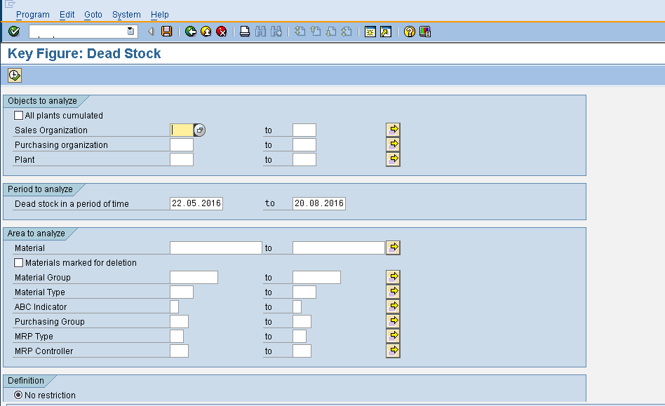 SAP TECH: MC50 ( Dead Stock )