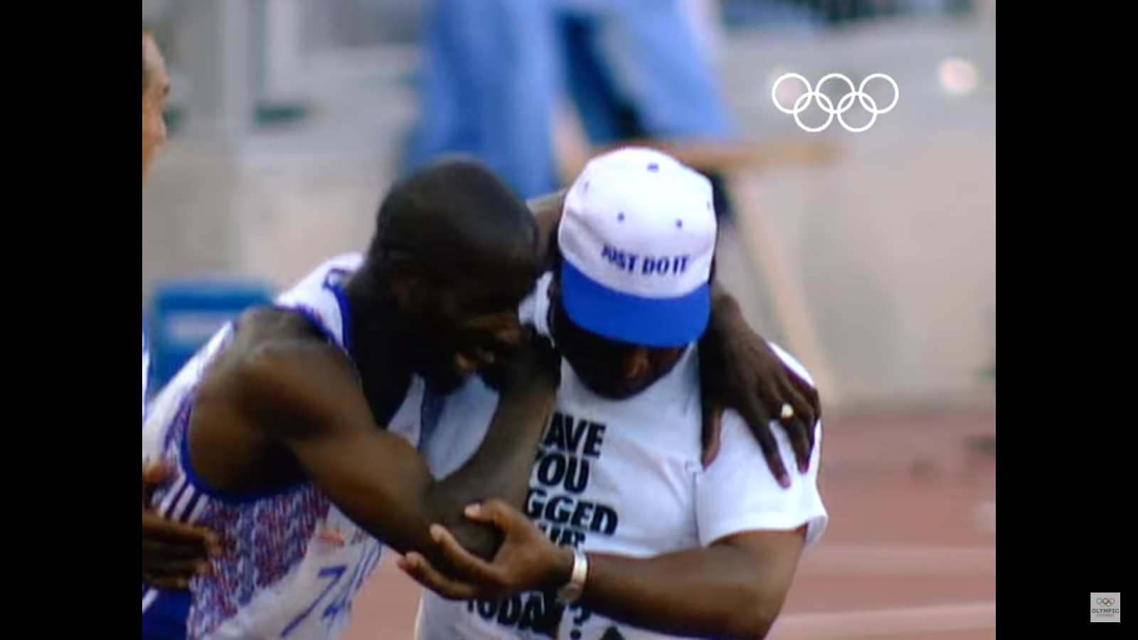 Spirit of sports:Derek Redmond in 1992 Olympics