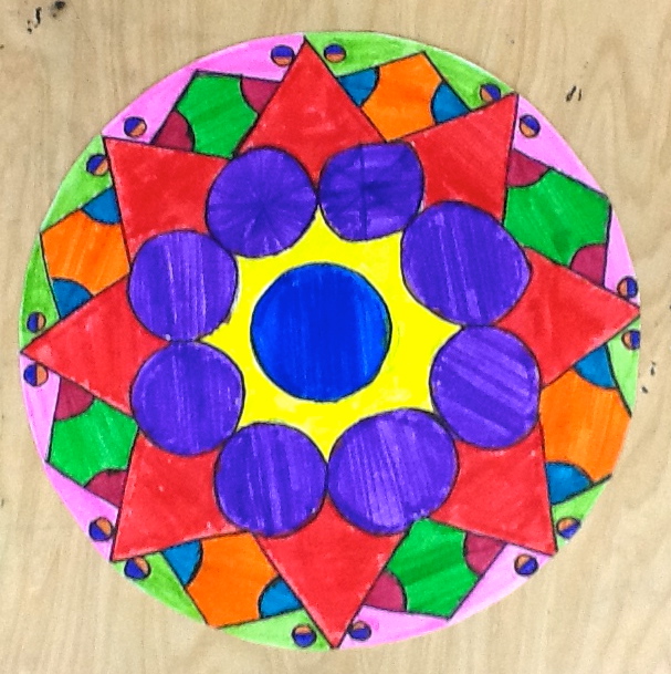 Mrs. Paul's Art Room: Mandala Radial Design